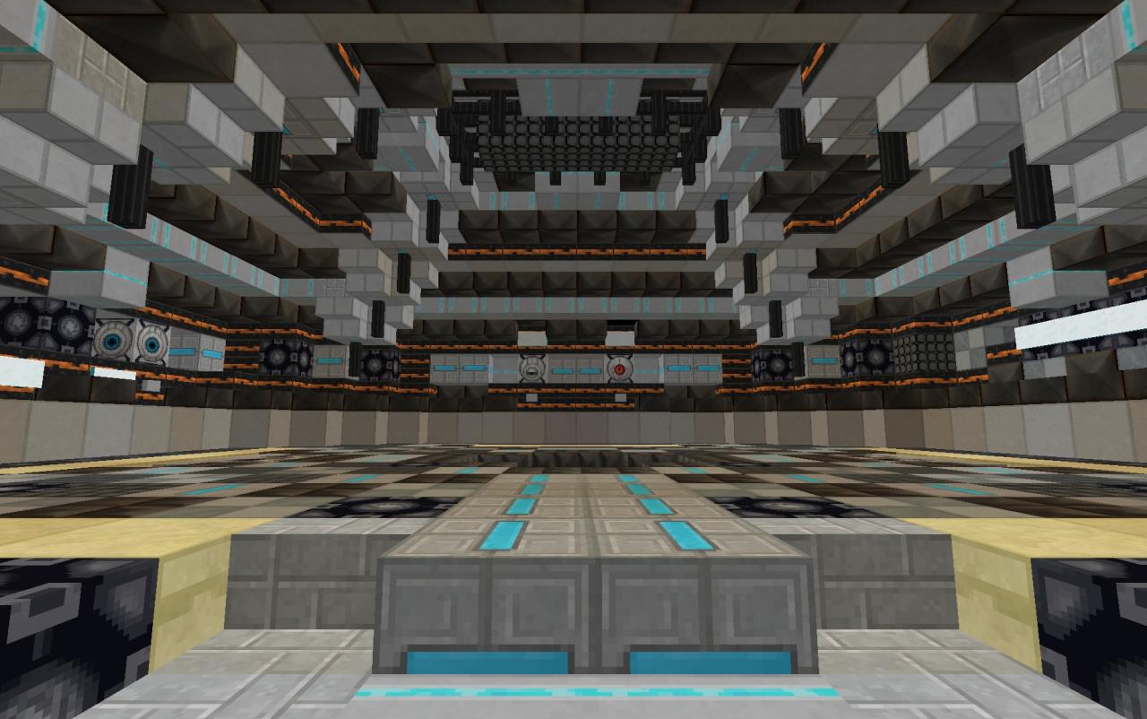 Portal 2 Minecraft Map