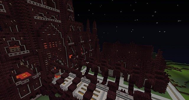 Nether Castle Minecraft Map