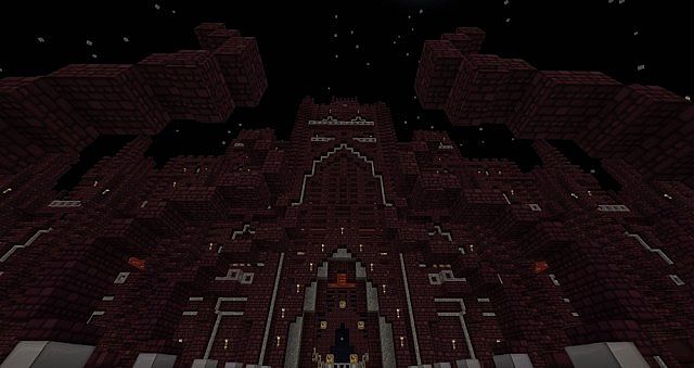 Nether Castle Minecraft Map