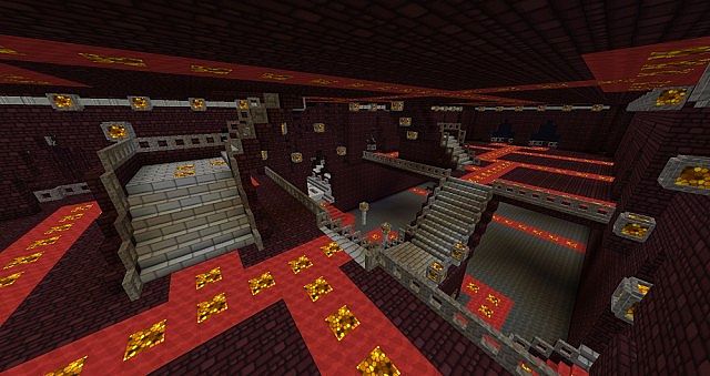 Nether Castle Minecraft Map
