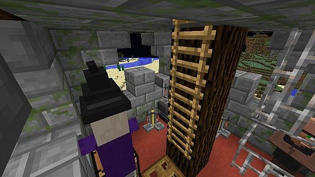 Wizard Tower! Design 1! Diamond? :D Minecraft Map