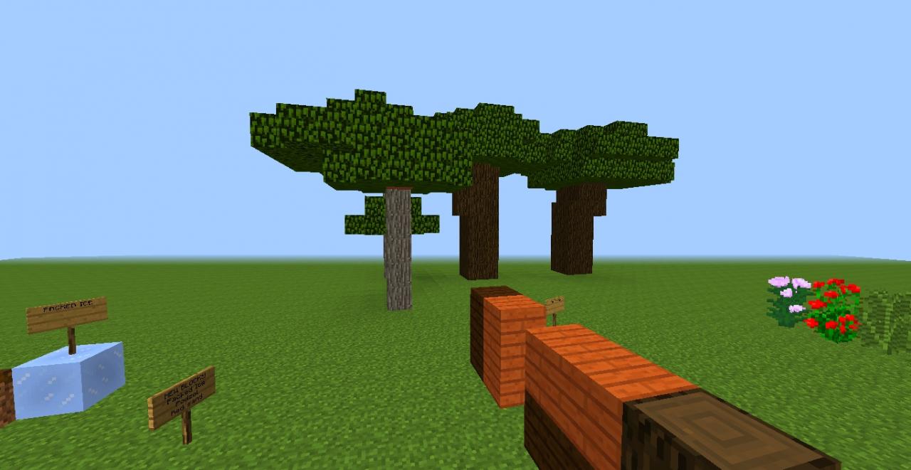 Minecraft 1.7 features! Minecraft Map