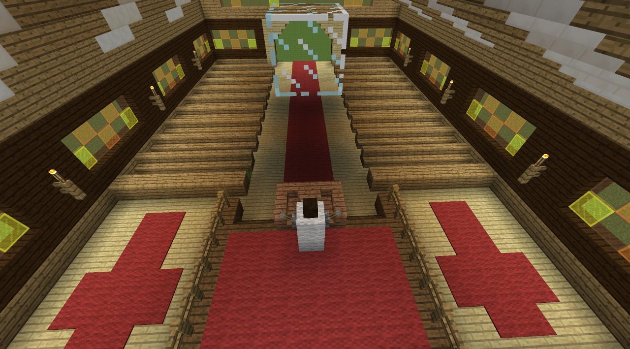 Church of the Floating Glass Block Minecraft Map