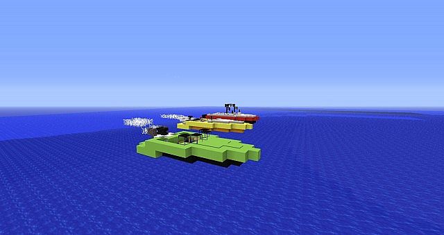 Two jetboats, and a inboard! Minecraft Map