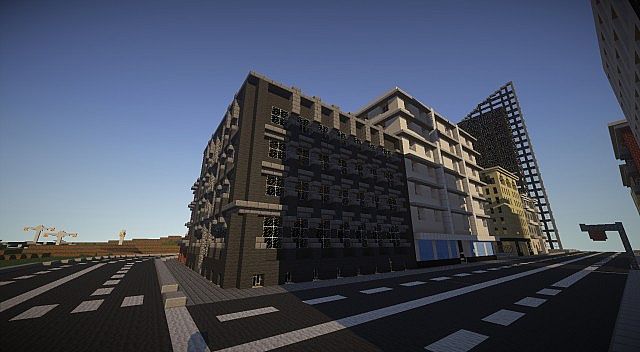 New Mine - A realistic city Minecraft Map