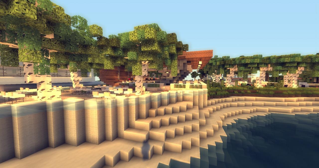 Wave-Sushi Cliffside Minecraft Map