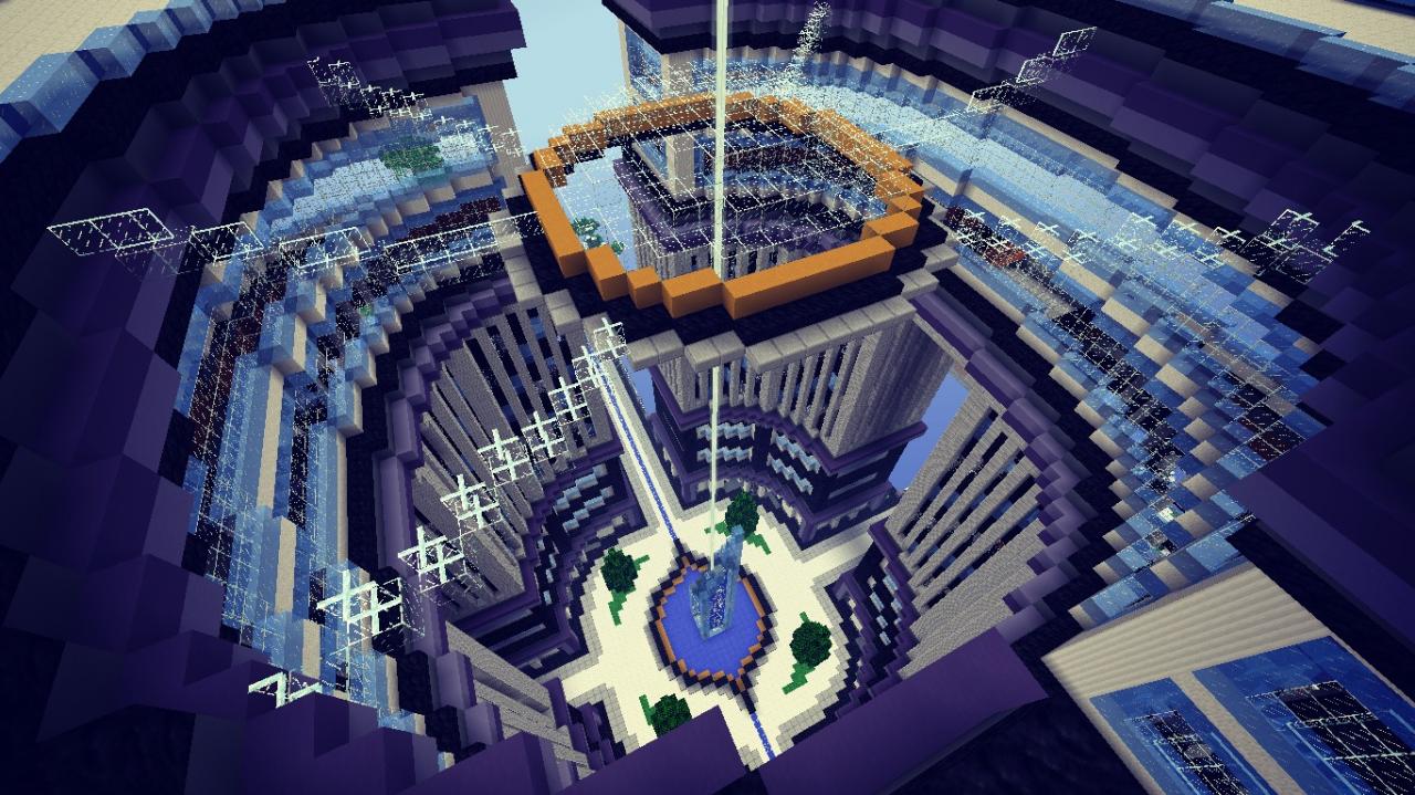 Sci-fi City: Metropolis [WIP] Minecraft Map