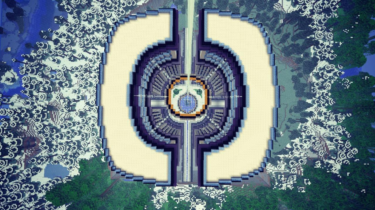 Sci-fi City: Metropolis [WIP] Minecraft Map