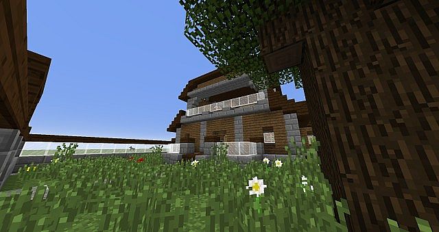 Minecraft 1.7 Dark wood Manor Minecraft Map