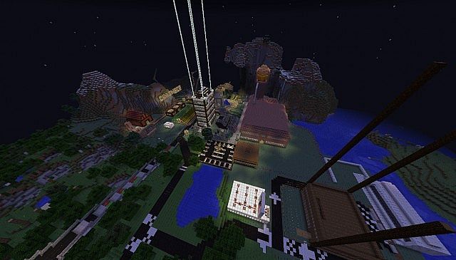 MC City! 1.7 Minecraft Map
