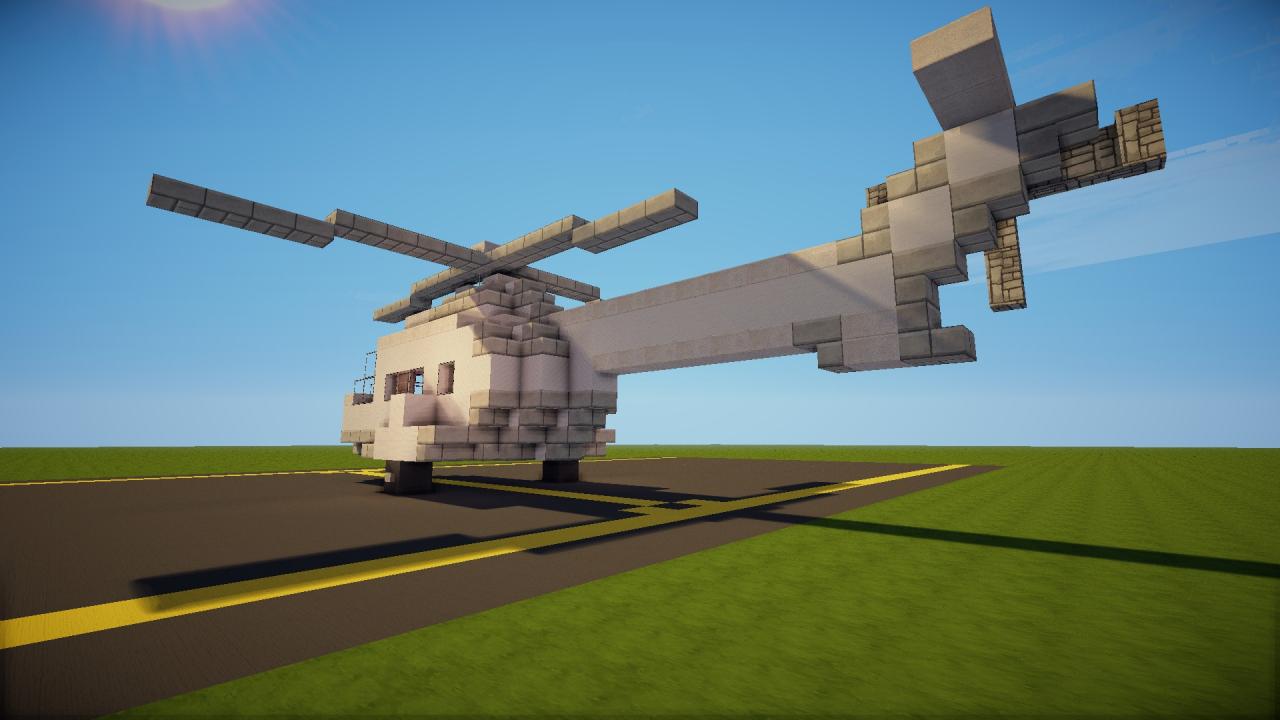 As-332 Super Puma Minecraft Map