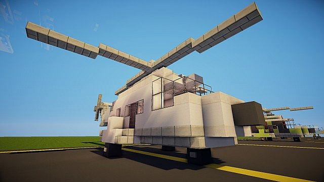 As-332 Super Puma Minecraft Map