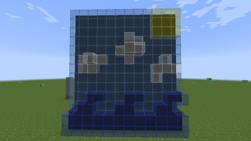Tinted Glass Art Minecraft Map