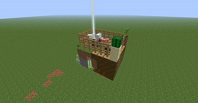 small compact house Minecraft Map