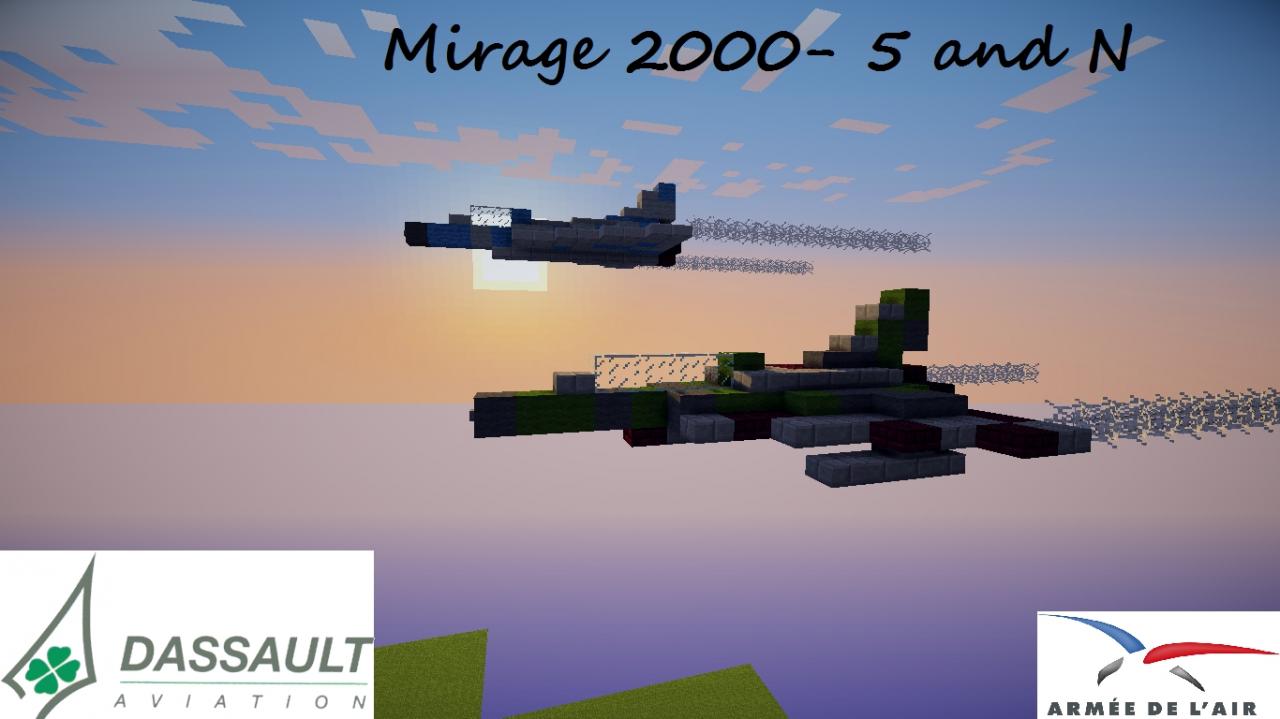 Mirage 2000 Minecraft Map
