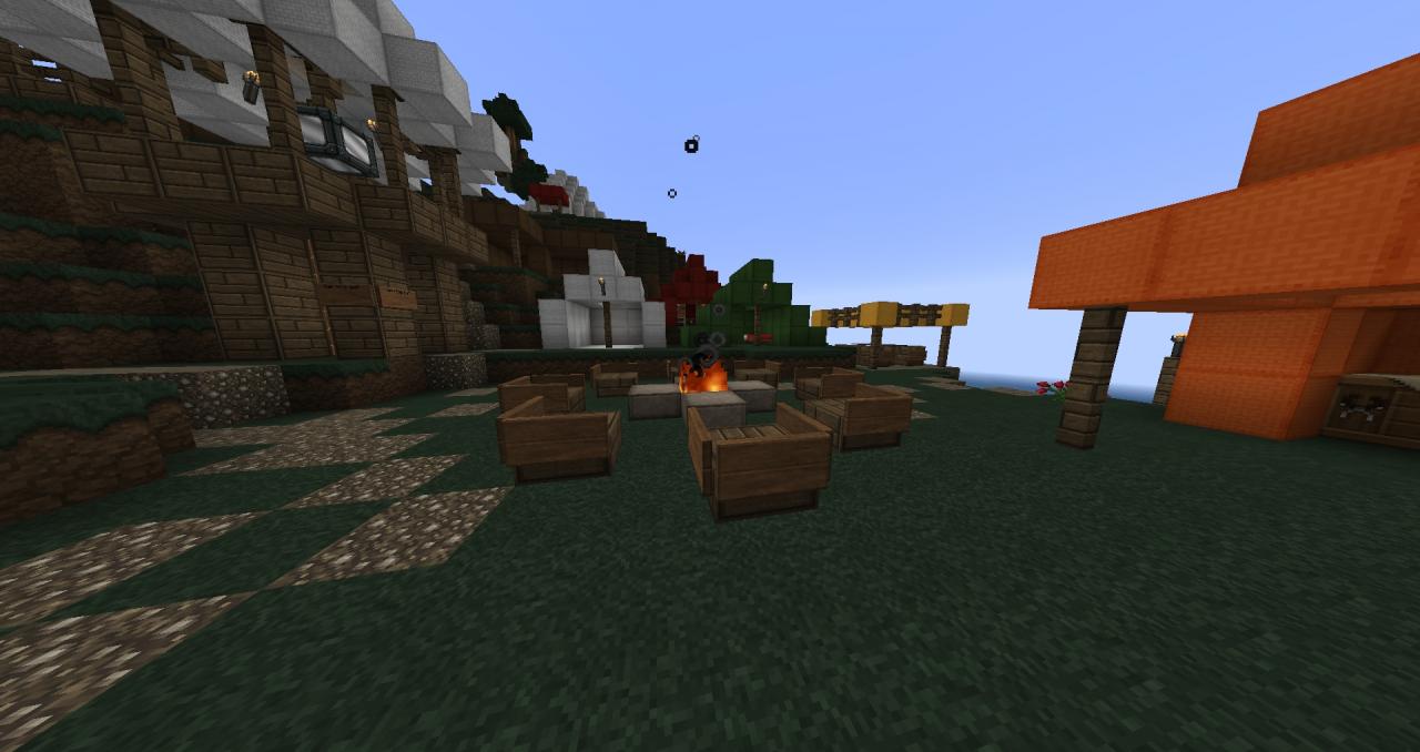 Tent camp Minecraft Map