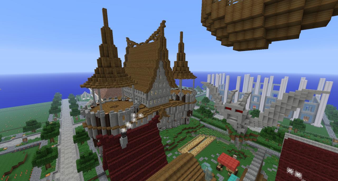 Little Steampunk City Minecraft Map