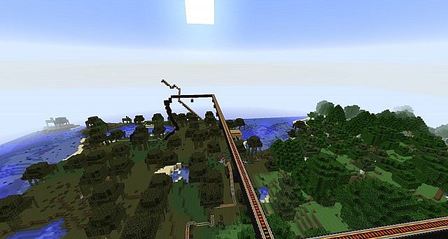 Rollercoaster Minecraft Map