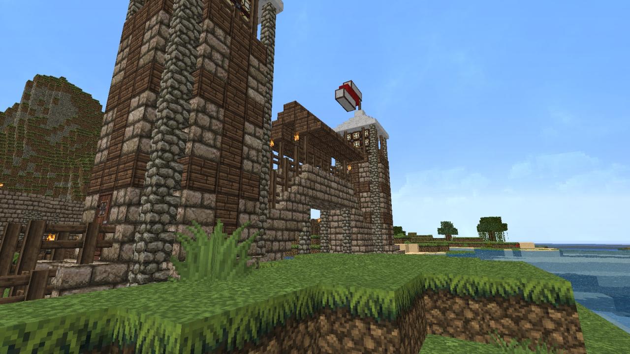 Medieval Harbor Minecraft Map