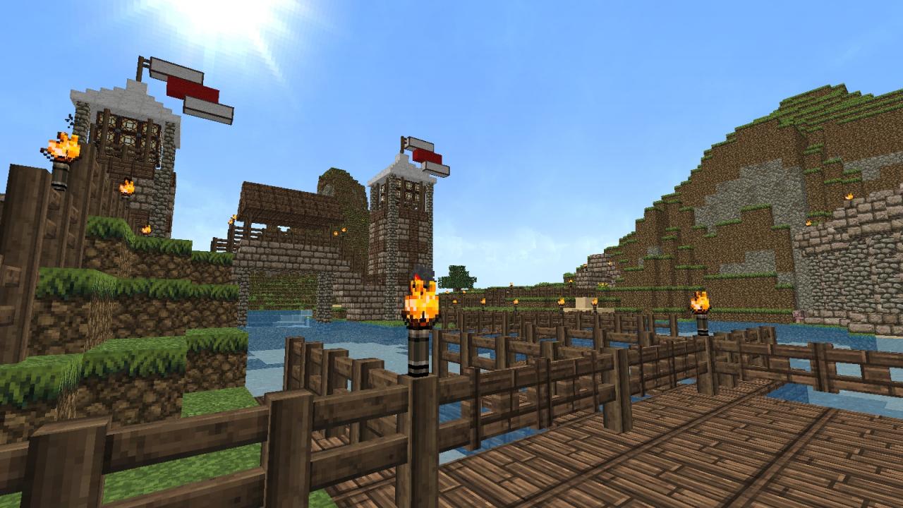 Medieval Harbor Minecraft Map