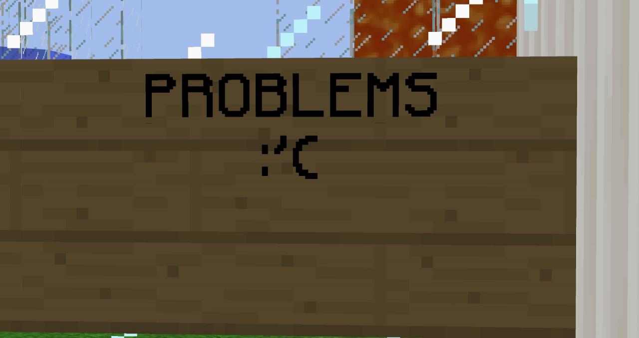 Peace Vs. Problems Minecraft Map