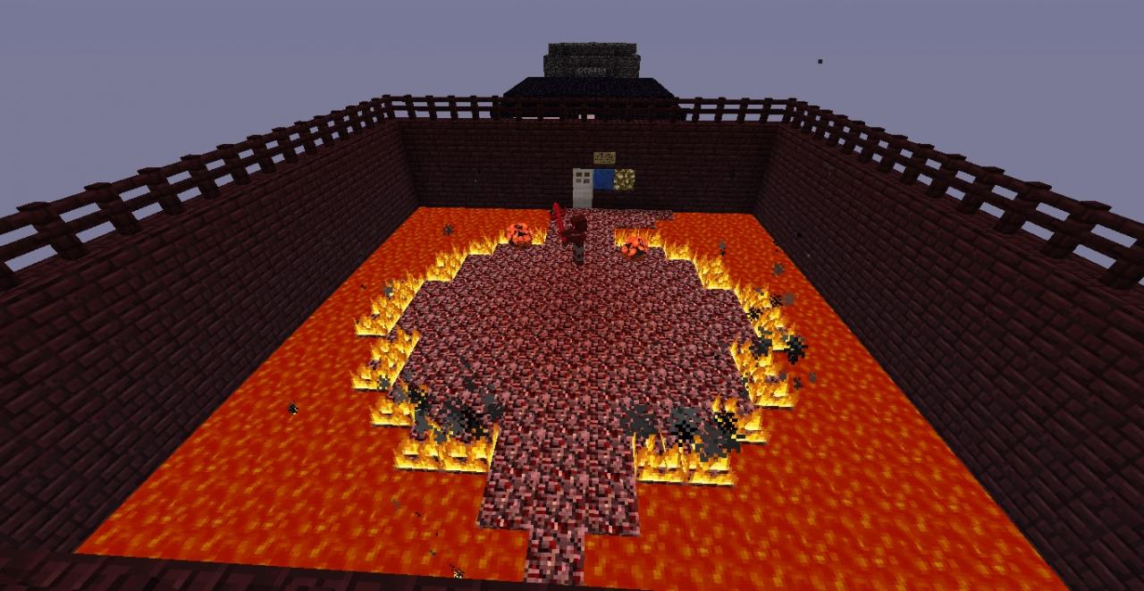 (Costum npc's) boss battles Minecraft Map