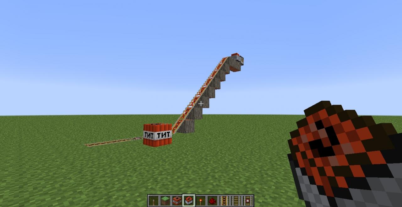 TNT minecart Minecraft Map