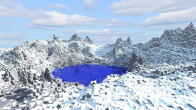 Custom Terrain - Arctic Realm Minecraft Map