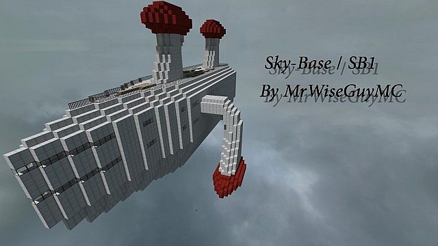Sky Base By MrWiseGuyMC Minecraft Map