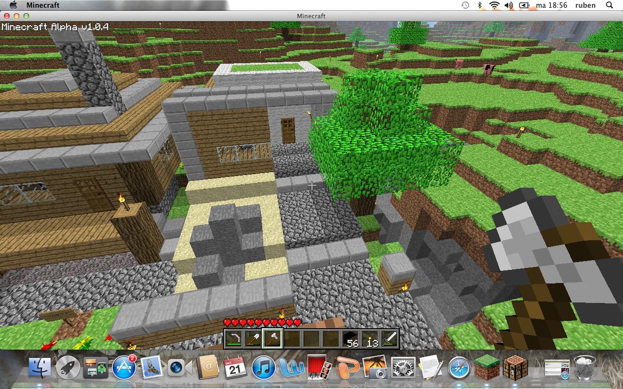 modern in alpha Minecraft Map