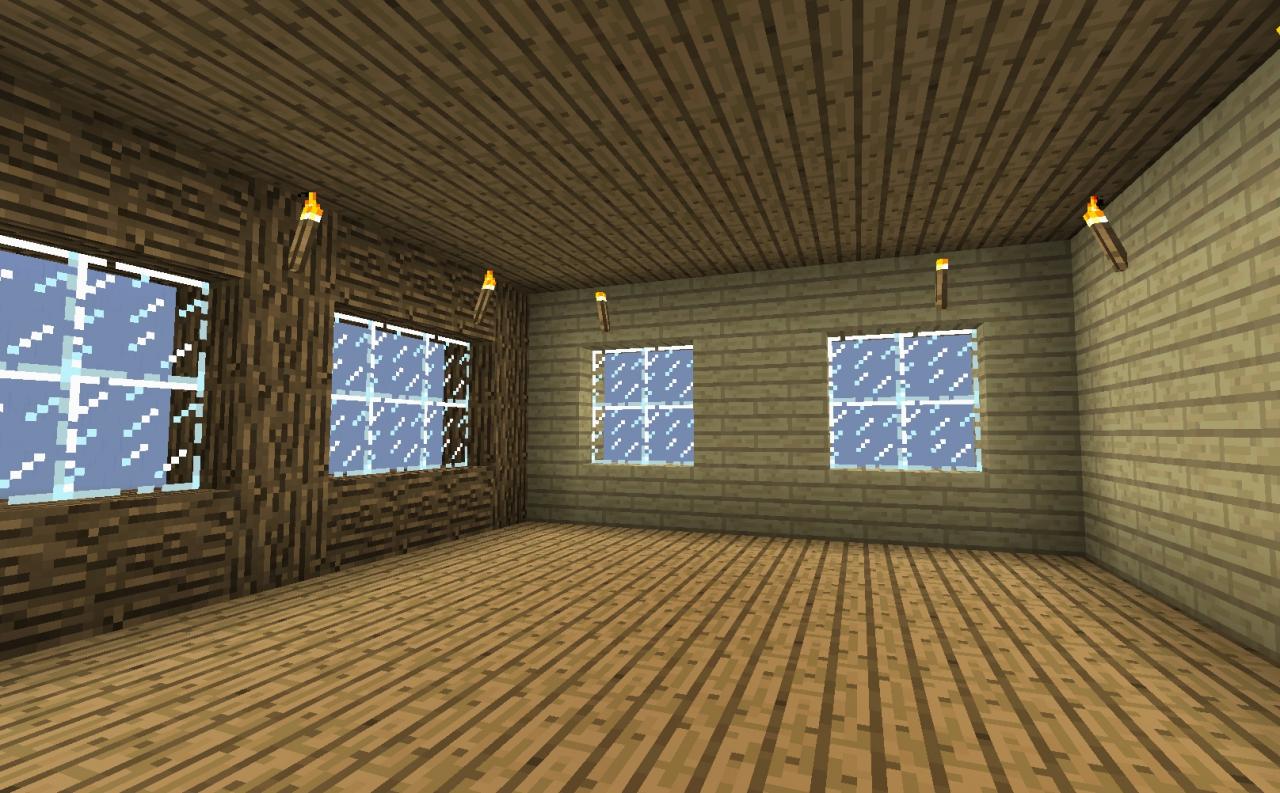 A Generic, Boring, Rather Ugly Colonial House Minecraft Map