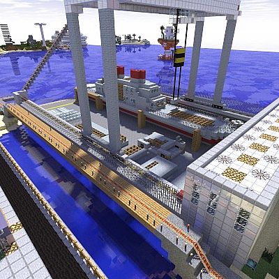 SigmaTau Primary Naval Shipyard Minecraft Map