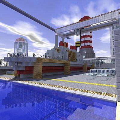 SigmaTau Primary Naval Shipyard Minecraft Map