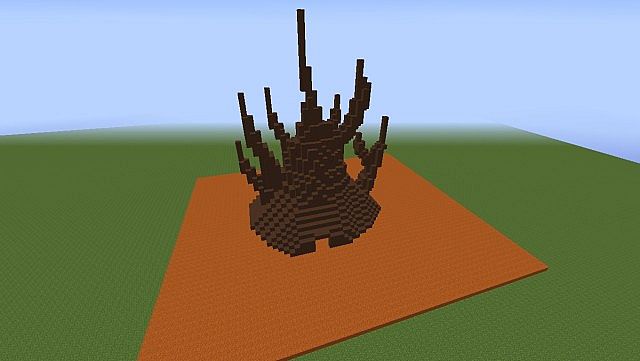 Lion King 2 Zira's Termite Mound Minecraft Map