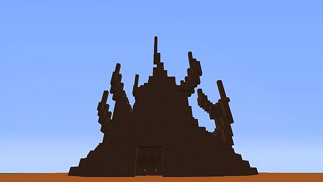 Lion King 2 Zira's Termite Mound Minecraft Map