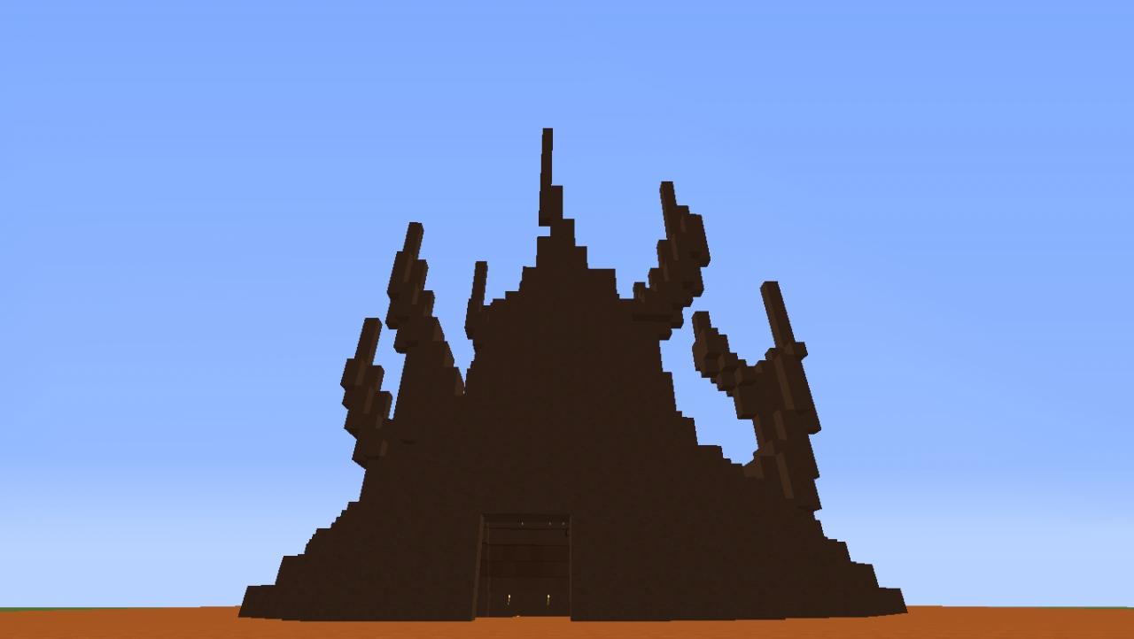 Lion King 2 Zira's Termite Mound Minecraft Map