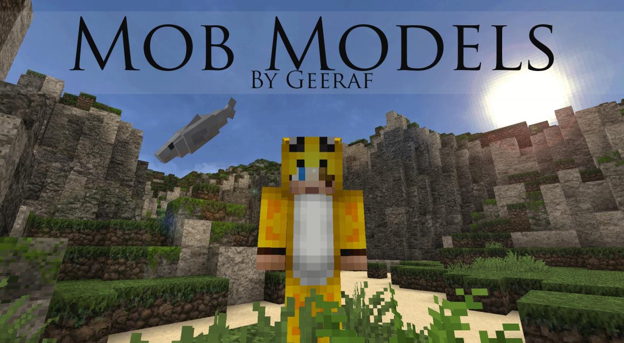Mob Models | By Geeraf Minecraft Mod