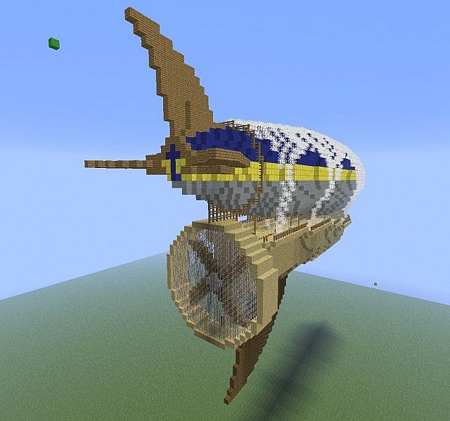 Customize Your Airship! Template Download Minecraft Map