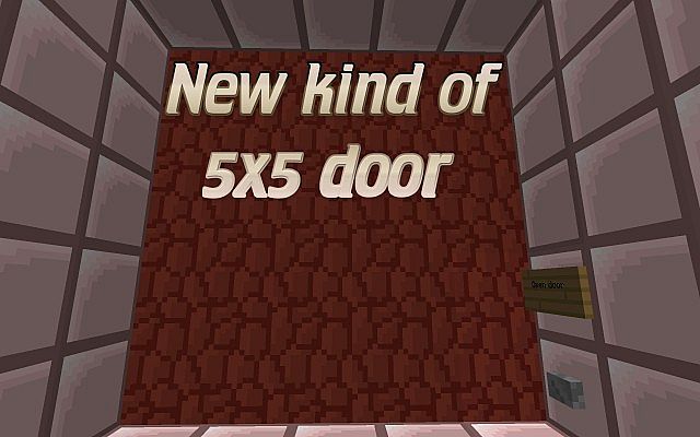 New 5x5 door Minecraft Map