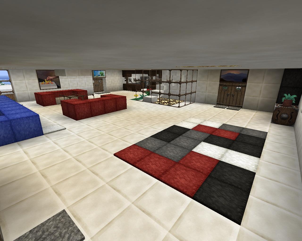 Luxurious Modern House Minecraft Map