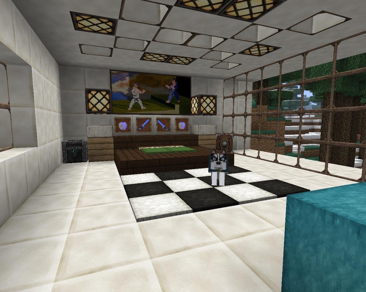 Luxurious Modern House Minecraft Map