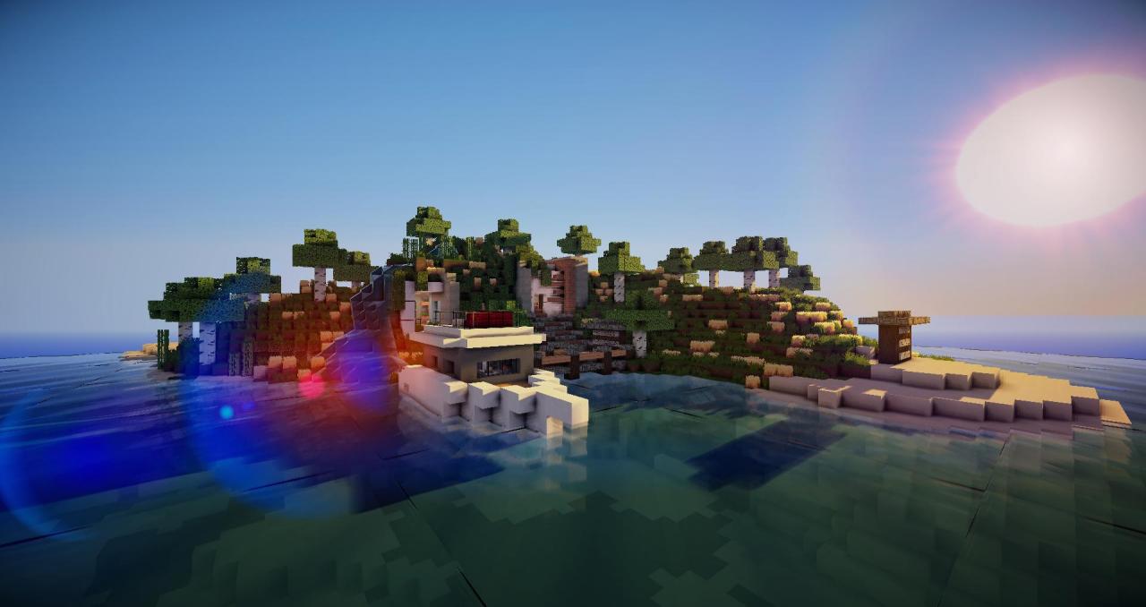 "Modern Hobbit House" by Glam Minecraft Map