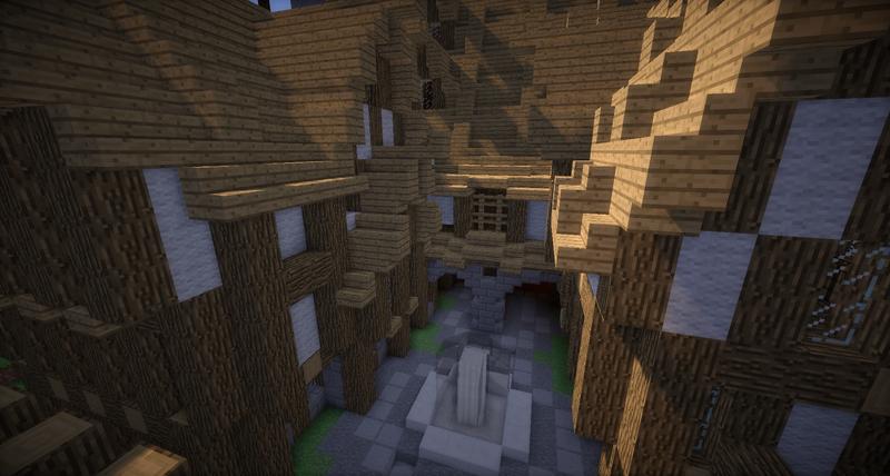 Medieval Mail Palace Minecraft Map