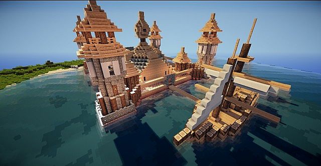 Medieval Fortress Minecraft Map