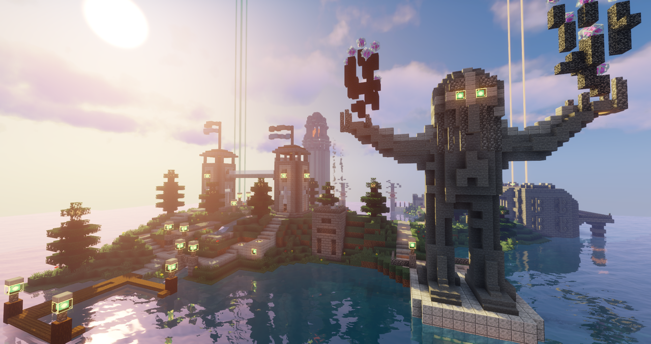 Mythic Bayside Harbor Minecraft Map
