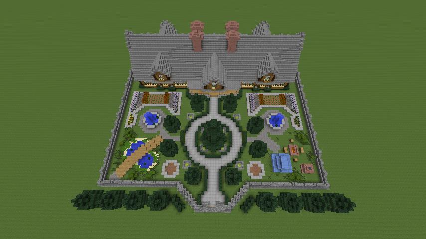 Mansion. Minecraft Map