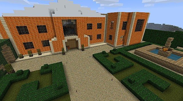 MY CROFT MANOR FROM TOMB RAIDER 2/3 Minecraft Map