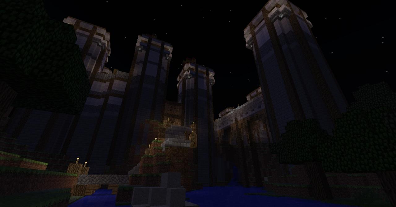 Fort and City [The Old Oak Fort] Minecraft Map