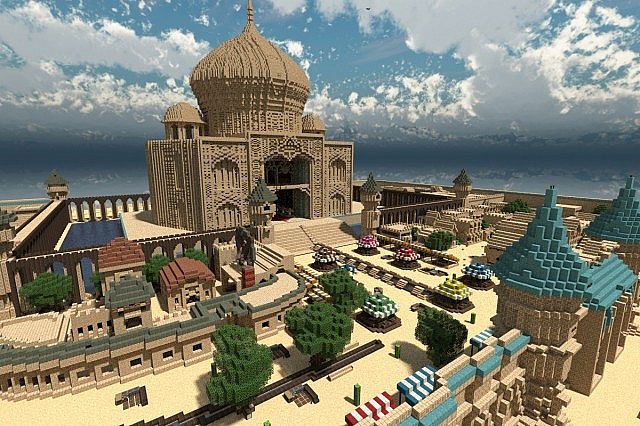 Taj mahal Minecraft Map