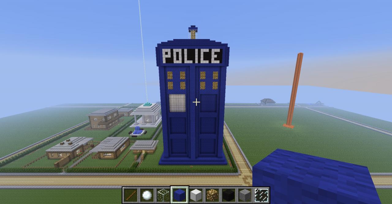 TARDIS Build Minecraft Project